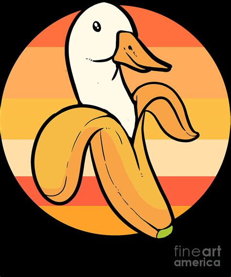 Fruity Bananas Banana Duck Digital Art By Alessandra Roth Fine Art America