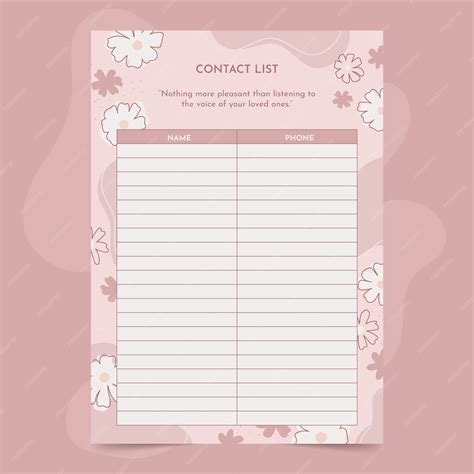 Premium Vector Telephone Directory Template Design