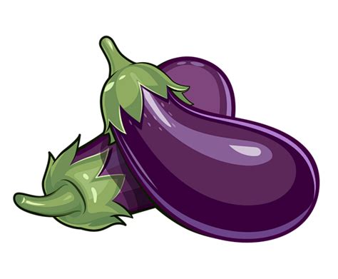 蔬菜水果 茄子 Png