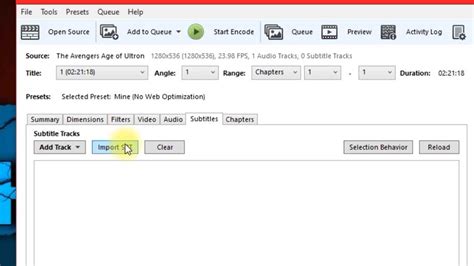 Updated Methods To Merge SRT With MP For