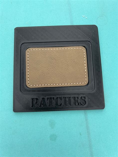 3d Printed Leather Patch Jig For Portable Laser Etsy
