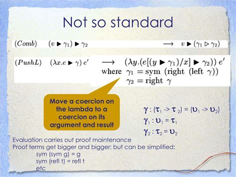 Ppt System F With Type Equality Coercions Powerpoint Presentation Free Download Id4133779
