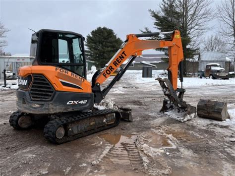 2022 Doosan Dx42 Hydraulic Excavator In New Brunswick Canada