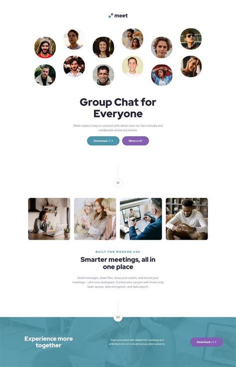 Frontend Mentor Meet Landing Page With Css Flex And Grid Coding Challenge Solution