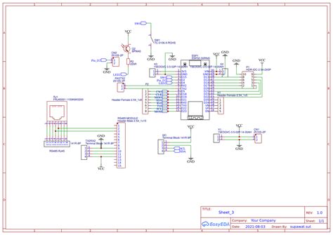 ESP ModbusMaster Copy EasyEDA Open Source Hardware Lab