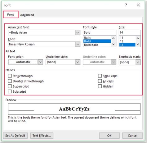 How To Change The Default Font In Word Documents Gotkey Net