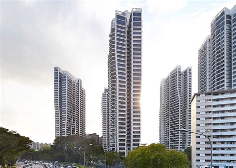 Zaha Hadids Dleedon In Singapore Has Towers With Petal Shaped Plans