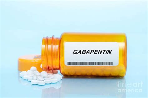 Gabapentin Pill Bottle Photograph By Wladimir Bulgar Science Photo Library Fine Art America