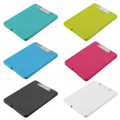 A4 Plastic Storage Clipboard File Box Case Documen Vicedeal