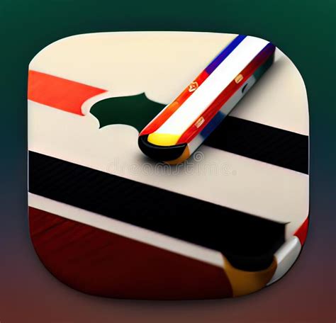 Billiards Software App Style Icon Generative Ai Stock Illustration Illustration Of Success