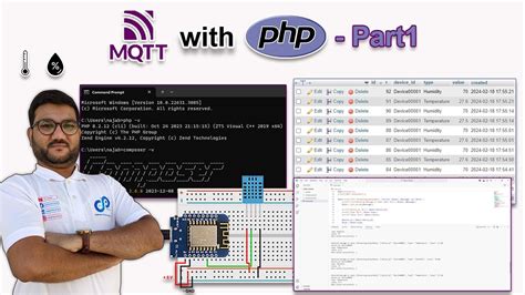 mqtt with php emqx public broker part1 urdu hindi youtube