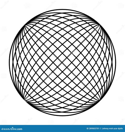Wireframe Globe Isolated White Stock Illustration Illustration Of