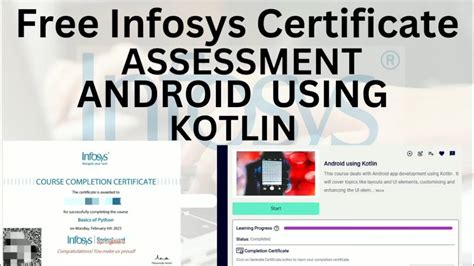 Androidusingkotlinassessmentsolution Of Infosys Springboard With 💯 Accuracy Youtube