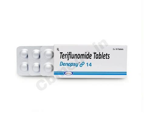 14mg Denopsy Teriflunomide Tablets At ₹ 850box Teriflunomide Tablet