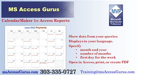 access calendar report lark devinne