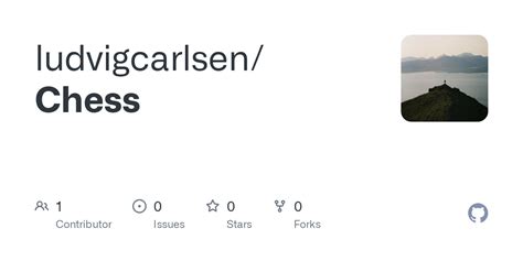 GitHub Ludvigcarlsen Chess
