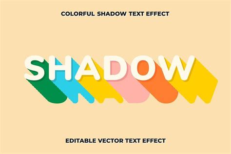 Editable Shadow Text Effect Vector Template Free Image By Rawpixel Com Ning Text Effects