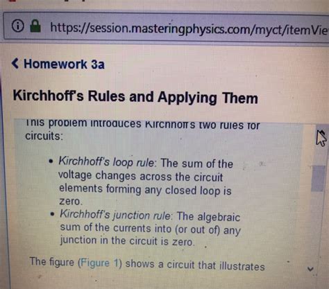 Solved Kirchhoffs Rules And Applying Them The Junc Circuits