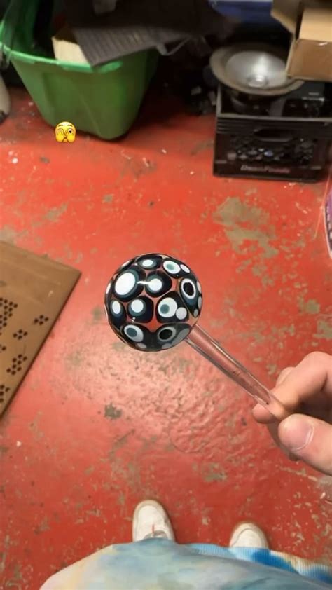 dot stack marble r lampwork