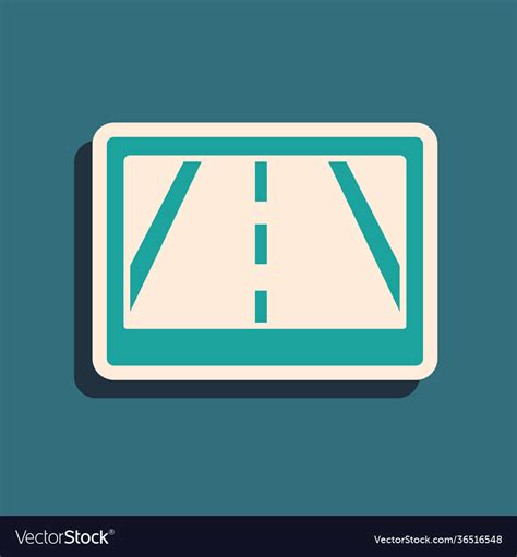 Green Gps Device With Map Icon Isolated On Vector Image