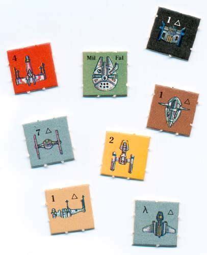 Spaceship Games With Counters I Use For Playing Full Thrust