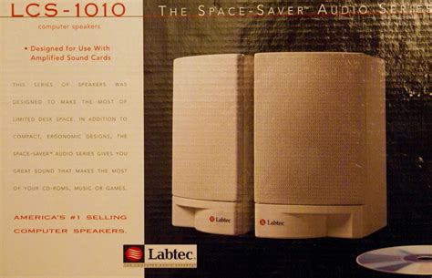 Amazon Com Labtec LCS1010REGN Space Saver Series Speaker Electronics