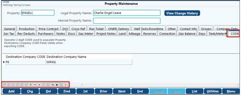 First Purchaser FP Special Setups Setting Up CODE