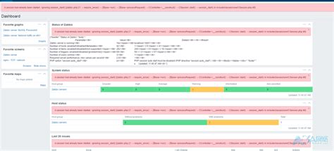 zabbix 首页提示php a session had already been started ignoring session