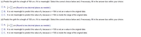 It Meaningful To Predict The Value Of Y Explain Why