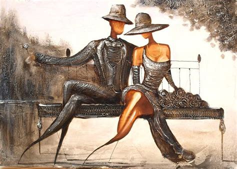 Картина на холсте Мужчина и женщина Картины Модерн Художественная роспись Балетная