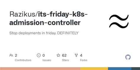 GitHub Razikus Its Friday K S Admission Controller Stop Deployments In Friday DEFINITELY