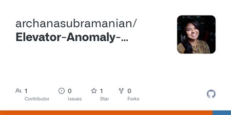 GitHub Archanasubramanian Elevator Anomaly Detection System