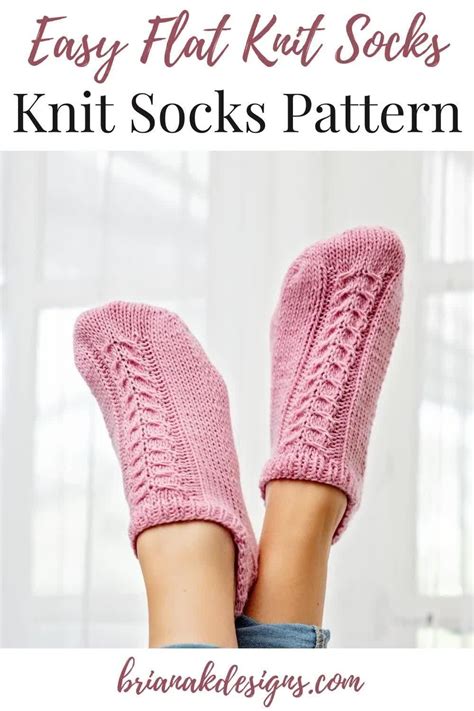 How To Knit Socks In Rows Whims Easy Flat Knit Socks Artofit