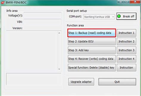 Bmw Fembdc New Key Programming By Yh Bmw Fem Programmer Uobdii