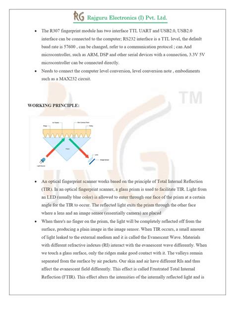 Fingerprint Identification Module 200 At ₹ 1992piece In Hyderabad Id 2856186288248