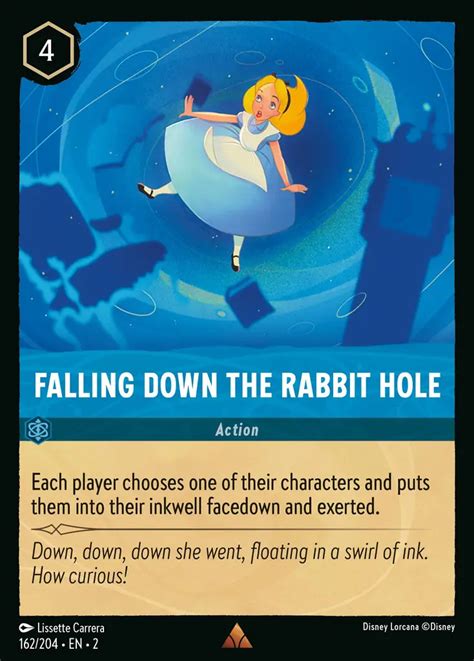 Falling Down The Rabbit Hole Lorcana Cards K