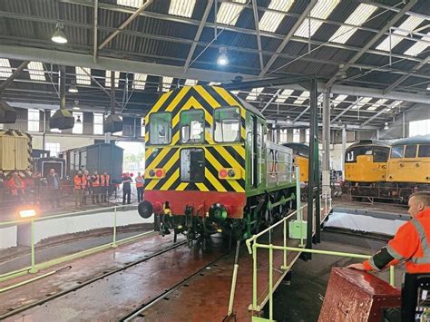 A Closer Look At A Battery Powered Class 08 Prototype Rail Express