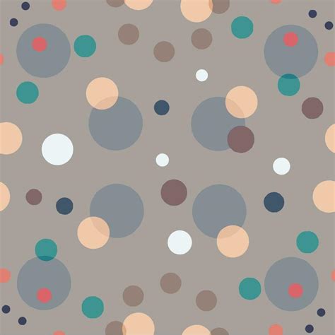 Abstract Circle Vector Art Seamless Pattern 27232014 Vector Art At Vecteezy