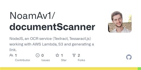 Github Noamav1documentscanner Nodejs An Ocr Service Textract