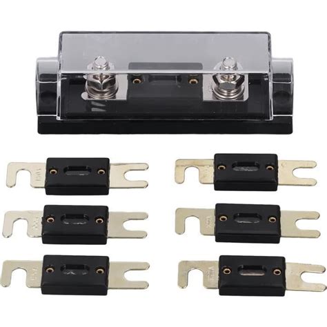 Porte Fusible Audio De Voiture 250a 48v Fusible 250a Intégré Porte Fusible En Ligne De