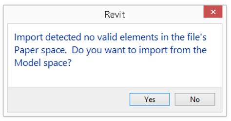 Linking AutoCAD Files To Revit Warning Message LEARNING REVIT