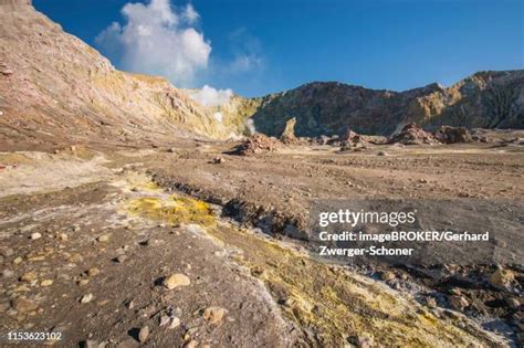 Fumarole Bay Photos And Premium High Res Pictures Getty Images