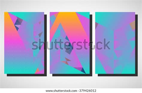 Abstract Pyramid Reflection Environment Triangles Space Stock Vector Royalty Free 379426012