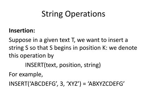 ppt string processing powerpoint presentation free download id 3155521