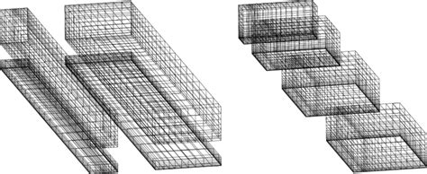 Two Block Decompositions Of The Same Grid Left Rectangular Download Scientific Diagram