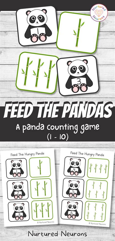 Feed The Hungry Pandas A Panda Counting Game Artofit