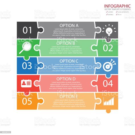 벡터 화살표 라인 인포 그래픽을 설정합니다 성장 도표 그래프 프레 젠 테이 션 차트에 대 한 템플릿 옵션 부품 단계 사업 성공 시작 개념 처리 합니다 데이터 계단입니다 0
