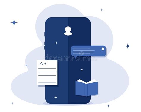 Work And Education Online Virtual Classes Chat Windows Laptop Smartphone Stock Vector Work And Education Online Virtual Classes Chat Windows Laptop Smartphone Stock Vector