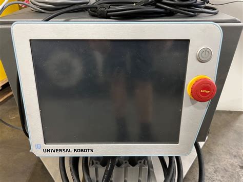 Universal Robots Ur10 Cb31ur10 2017 With Controller Pendant Gripper And Pedestal Ebay