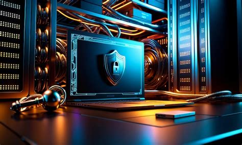 Premium Photo Cyber Security Abstract Background Technology Background With A Padlock Internet